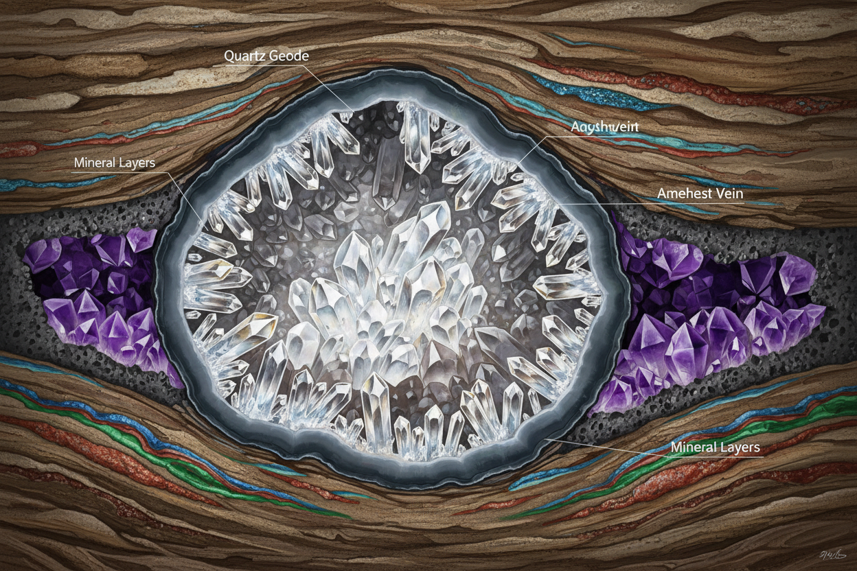 How Crystals Are Formed Natures Geological Masterpieces